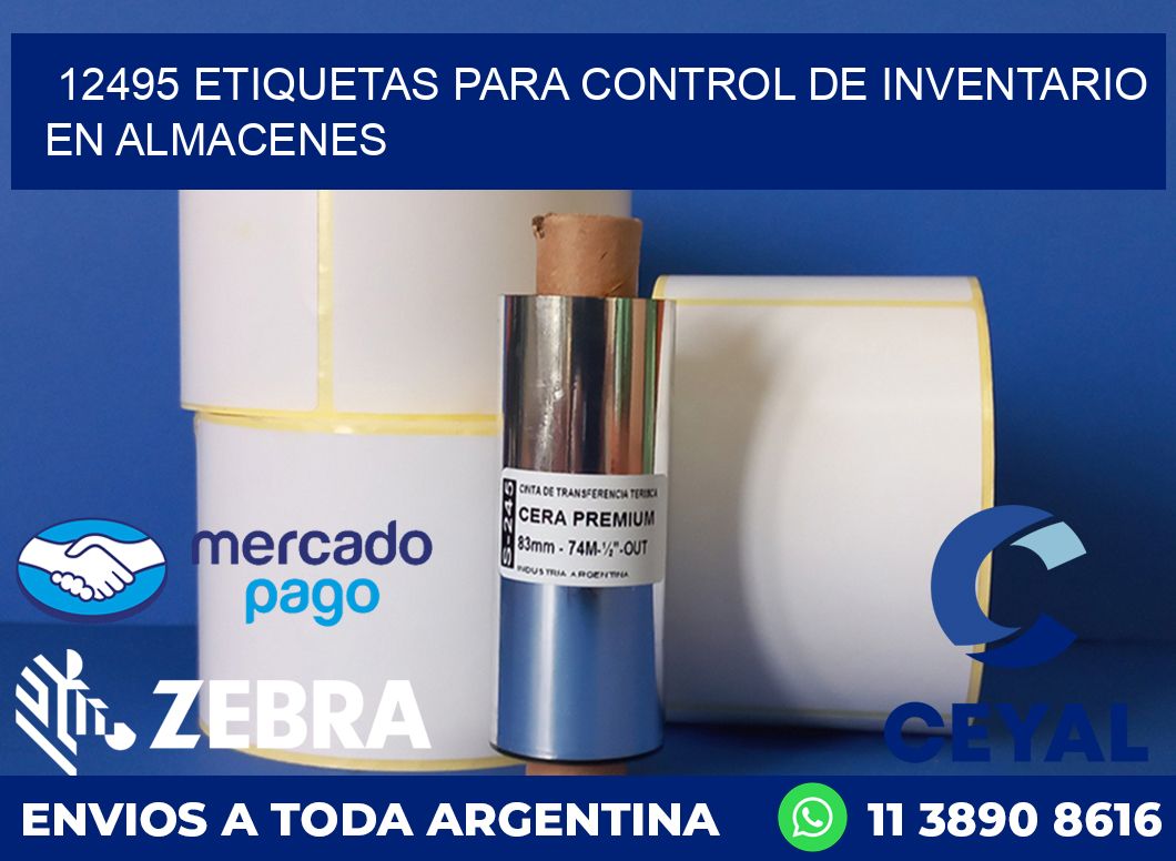 12495 ETIQUETAS PARA CONTROL DE INVENTARIO EN ALMACENES | Etiquetas ...